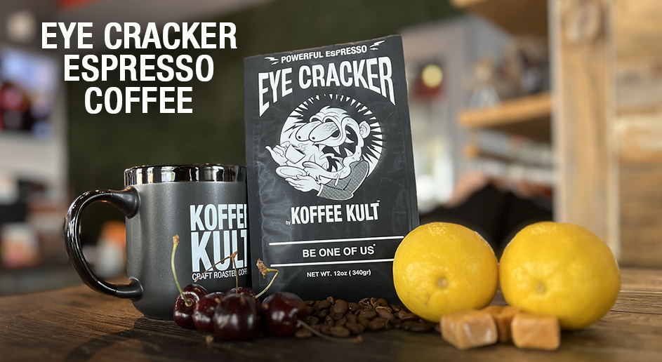 Eye Cracker Coffee: A Powerful Jolt of Caffeine and Flavor – Koffee Kult